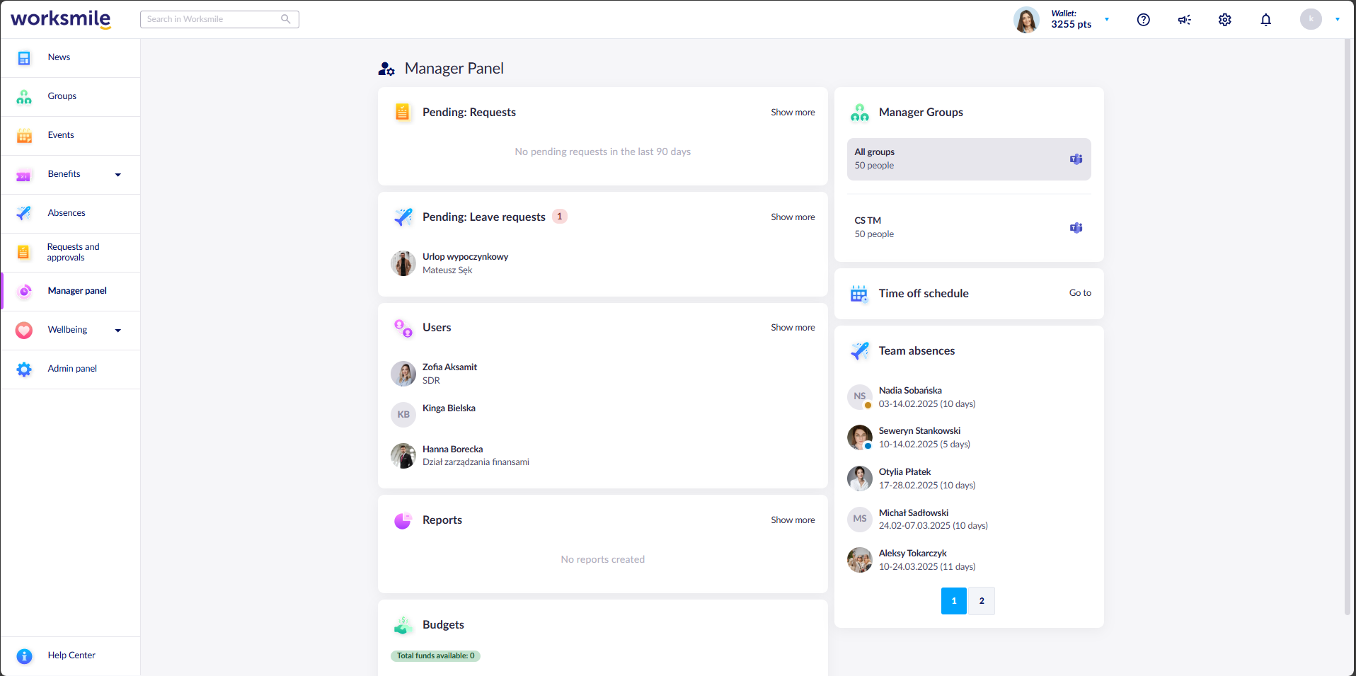 What is a manager panel? – Worksmile